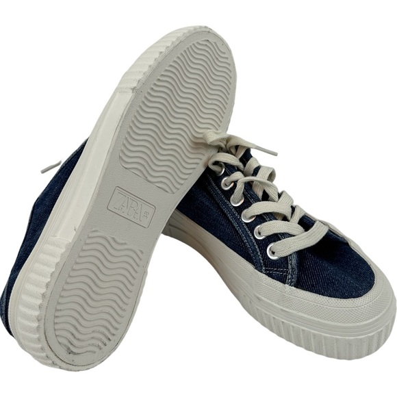 Zara | Shoes | Zara Denim Low Sneakers | Poshmark